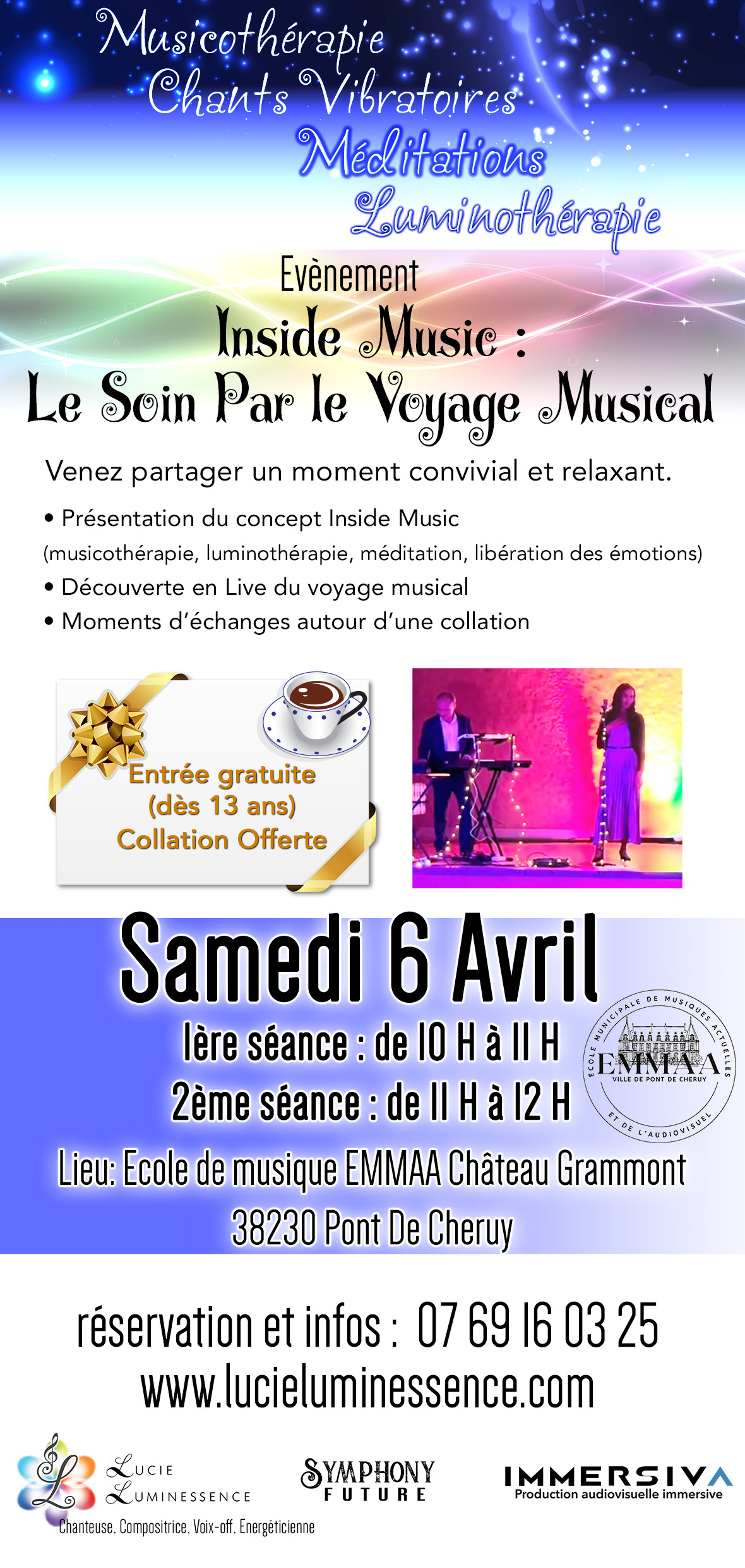 Découverte INSIDE MUSIC - Lucie Luminessence